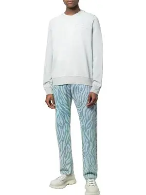 DIESEL® Cotton Sweatshirt - Grey
