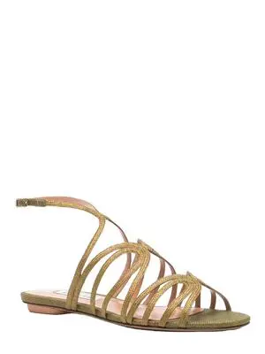 AQUAZZURA Serenade Sandals Neutrals