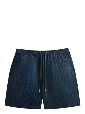 Kith Faille Cedar Shorts - Blue