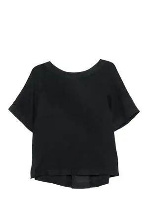 XACUS Fiamma Short-sleeve Top - Black