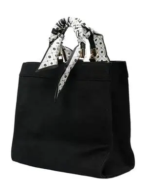 SECRET PON-PON Saint Tropez Teddy-bear Tote Bag - Black