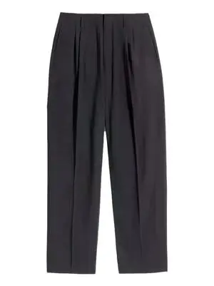LEMAIRE Tailored Pleated Trousers - Grey