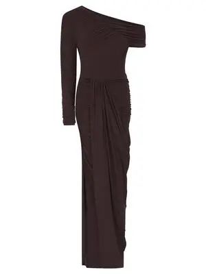 CELESTINE & MAE Anemone Midaxi Dress - Brown