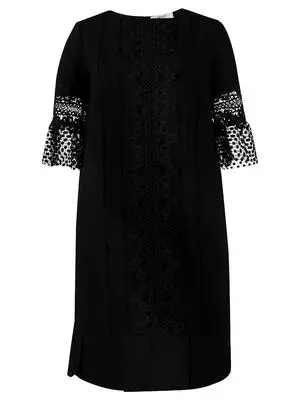 BLUGIRL Lace Detailing Dress - Black