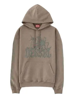 DIESEL® Felpa Con Logo - Brown