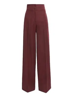 Altuzarra Rudy Wool Pants - Deep Cherry