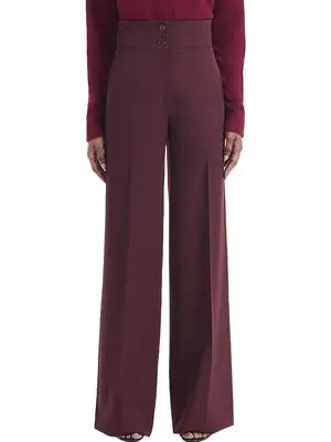 Altuzarra Rudy Wool Pants - Deep Cherry