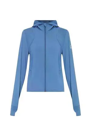 EA7 Ventus7 Perforated Hoodie - Blue