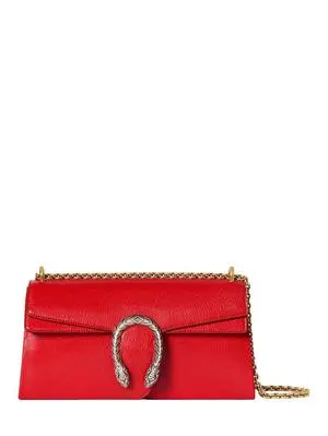 Gucci Gucci Dionysus Medium Shoulder Bag Leather Red