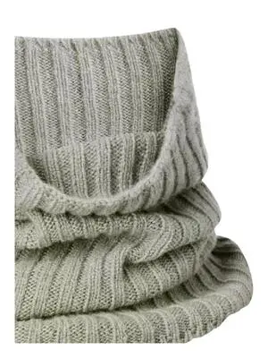LINNEA LUND Ribbed Tubular Neck Warmer - Grey