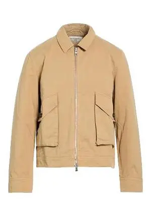 Officine Générale Cotton Gabardine Jacket - Beige