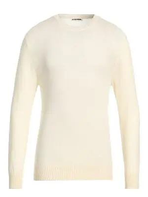 JIL SANDER Virgin Wool Sweater - White