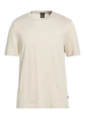 BOSS T-shirt Size Linen, Cotton - Beige
