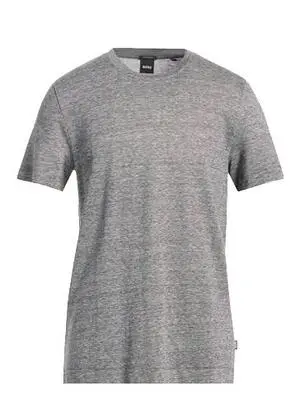BOSS T-shirt Size Linen, Cotton - Grey