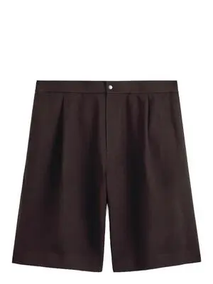 Cos Milano-jersey Shorts - Brown