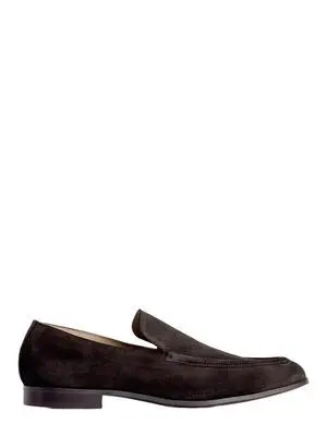 Cos Split Suede Loafers - Brown
