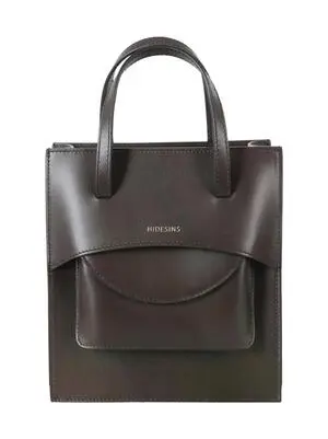 HIDESINS Flap J Crossbody Bag - Brown