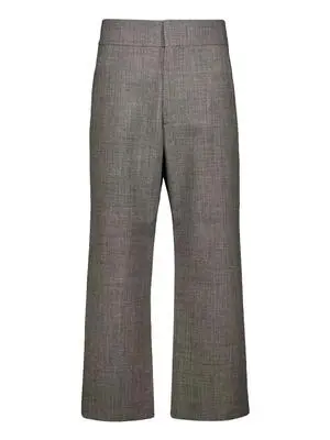 Fear Of God Virgin Wool Mouline Trousers - Grey