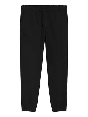 BOSS Drawstring Elasticated-cuff Track Pants - Black