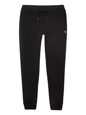 Polo Ralph Lauren Slim-fit Tapered Jersey Sweatpants - Black