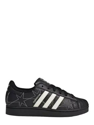 Adidas Superstar Star Ii Embroidered Sneakers - Black