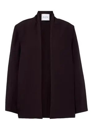 Alaïa Poplin Jacket - Brown