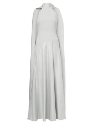 Solace London Solace London Cece Halterneck Gown Silver