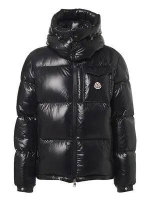 Moncler Montbeliard Hooded Down Jacket - Black