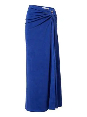 Christopher Esber Maxi Skirt - Blue