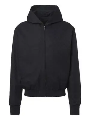 Gucci Gg Jacquard Hooded Cotton Jacket - Blue