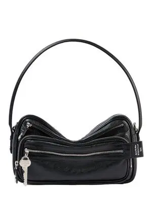Acne Studios Leather Shoulder Bag - Black