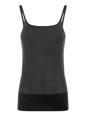 Malo Ribbed-trim Cashmere Tank Top - Brown