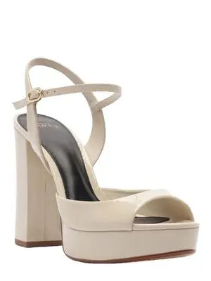 ALEXANDRE BIRMAN Amy Platform Sandal - Eggshell