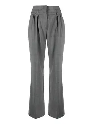 THE GARMENT High-waisted Tailored Trousers - Grey