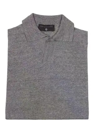 FILIPPO DE LAURENTIIS Short-sleeve Polo Shirt - Grey