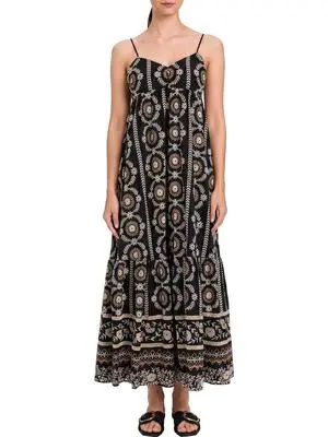 TWINSET U & B Maxi Dress - Black