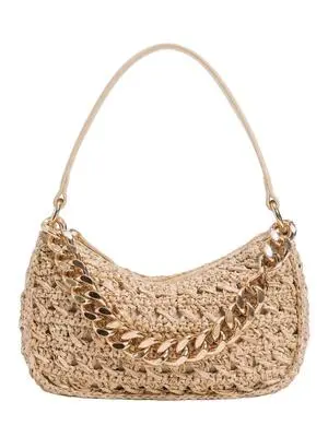 TWINSET Liliane Hobo Bag - Natural