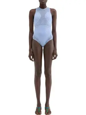 MARGHERITA MACCAPANI Maccapani Econyl Bodysuit Sky