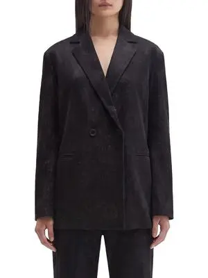 MARGHERITA MACCAPANI Maccapani Double-Breasted Blazer Black