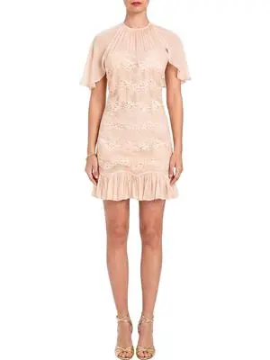 TWINSET Lace Dress - Peach