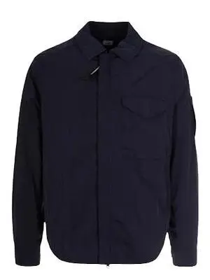 C.P. COMPANY Chromer Zipped Lens 888 Overshirt Total Eclipse