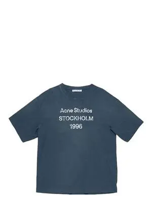 Acne Studios Short Sleeve T-shirt - Navy Blue