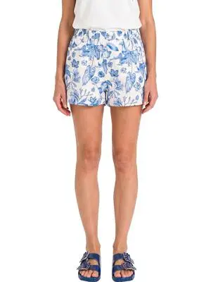 TWINSET U & B Floral Print Shorts - Multicolor