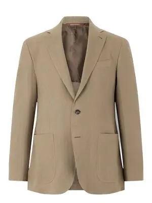 Canali Canali - Kei Linen Suit Jacket - Men - Neutrals  Beige
