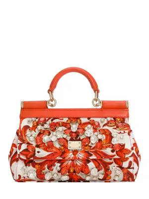Dolce & Gabbana Mini Sicily Handbag - Multicolor