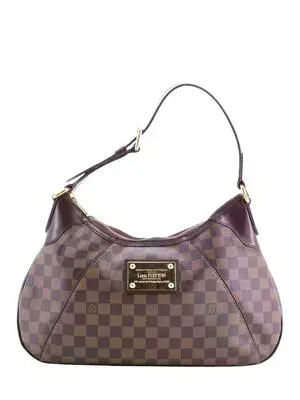 LOUIS VUITTON Thames Damier Gm Hobo Bag - Brown