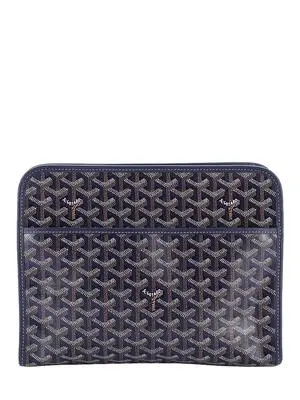 Goyard Gm Jouvence Toiletry Pouch Coated Canvas - Blue