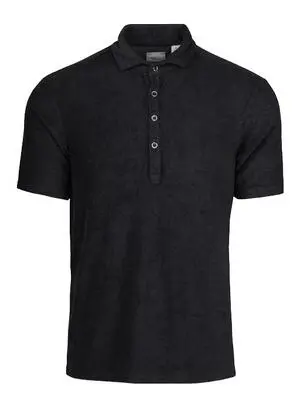 Swims Myrtos Velour Cover-up Polo - Black