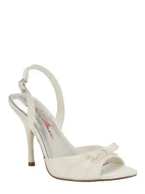 Nine West Vixxie Slingback Pointed Toe Sandal - White