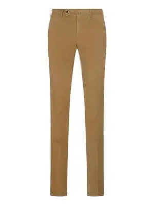 PT TORINO Belt-loop Pocket Trousers - Neutrals